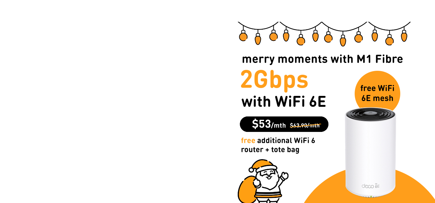 Home Broadband Plans Singapore | Broadband Plans | M1