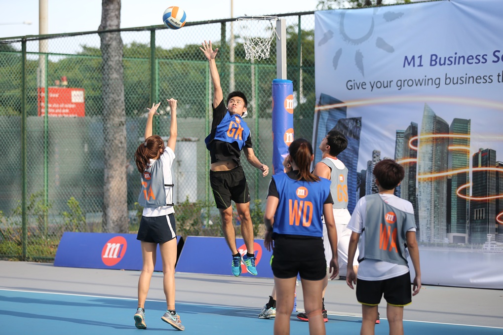 Corporations face-off at the M1 Corporate Netball Challenge 2015